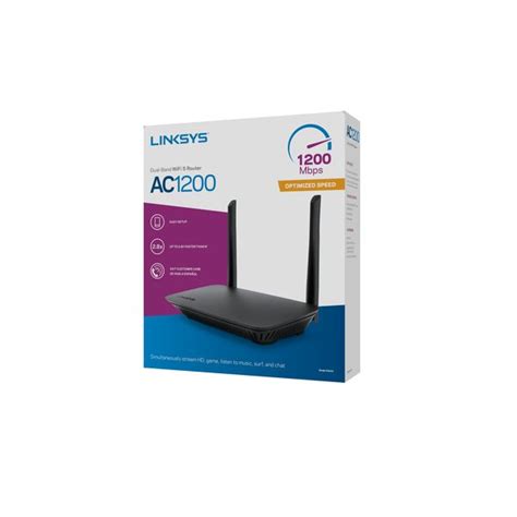 Router Linksys Dual Band Wifi Ac1200 Laser Print Soluciones Ca