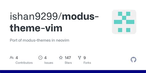 Github Ishan Modus Theme Vim Port Of Modus Themes In Neovim