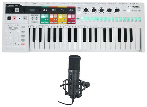 Arturia Keystep Pro Sequencer 37 Key Midi Usb Keyboard Reverb