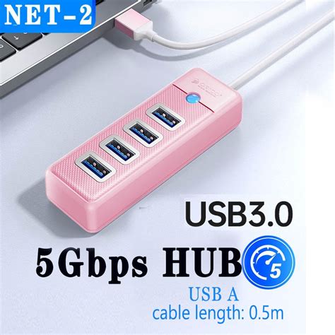 4포트 Usb 3 0 허브 Usb 허브 고속 Type C 분배기 5gbps Pc 액세서리 멀티포트 허브 4포트 Usb 3 0 2 0 기가팩토리