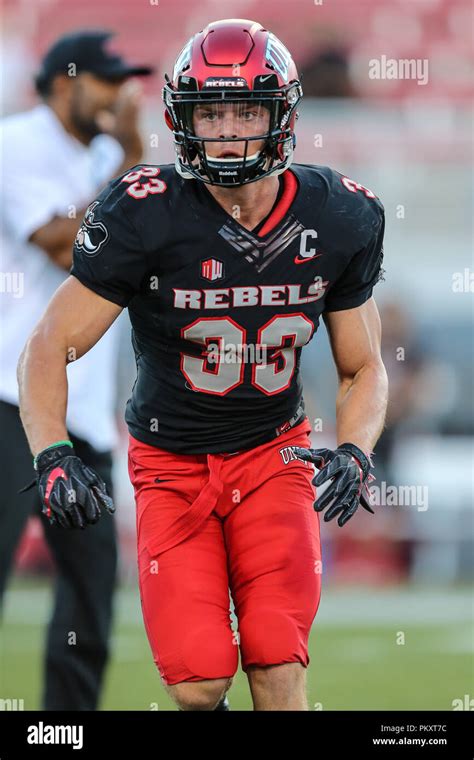 Las Vegas Nv Usa 15th Sep 2018 Unlv Rebels Defensive Back Dalton