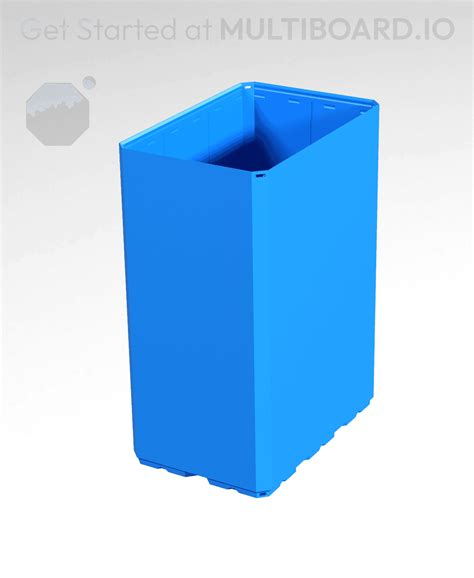 2x3x4 cu simple walls multibin shell 3d model by multiboard on thangs