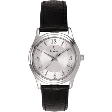 Bulova 96a000 Corporate Collection Mens Watch W Round Silver Dial