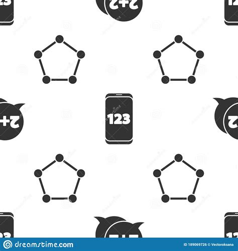 Set Mobile Calculator Interface Tablet With Calculator Open Book And Graph Schedule Chart