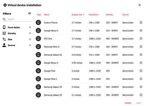 Genymotion Setup Example Embedded Lab Vienna For Iot And Security