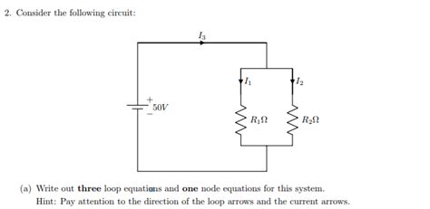 homework kirchoff s law loop equation problem electrical