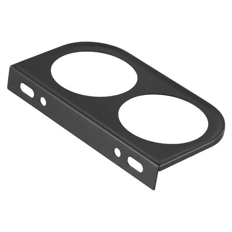 For 2 Hole Gauge Panel Gauge 2‑1 16 Inch 52mm Metal Car Meter Mount Instrument