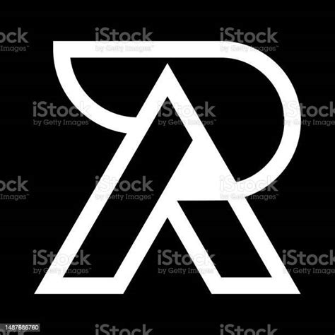 최소한의 Ar 로고 호화로운 배경에 Ra 편지의 아이콘입니다 Ra 모노그램 이니셜을 기반으로 한 로고 아이디어 전문적인 다양한 문자 기호와 Ar 로고가 배경에 있습니다 0