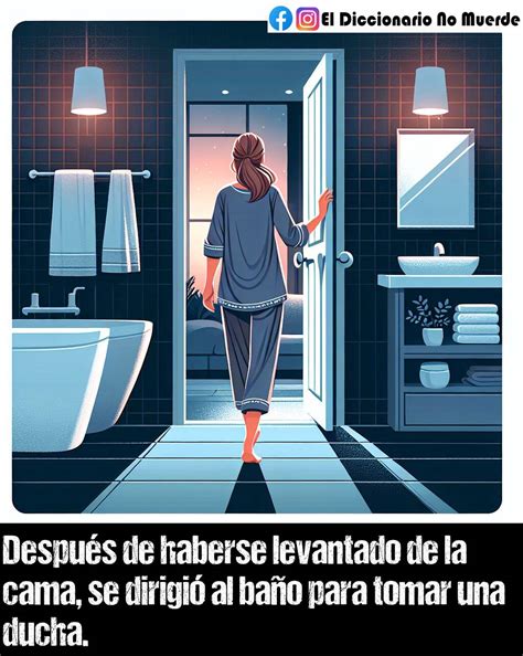 Significado de «ducho (ducha)»