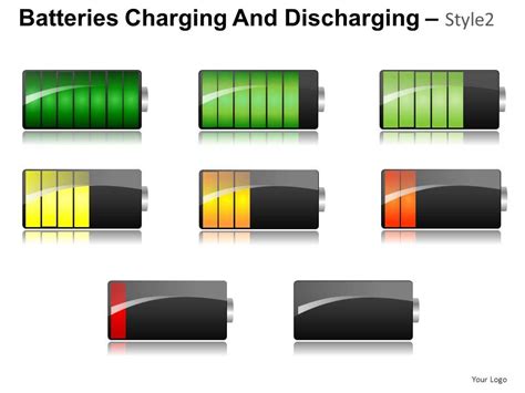 batteries charging style 2 powerpoint presentation slides