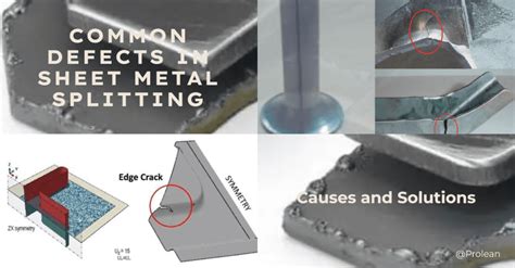 Common Defects In Sheet Metal Splitting Causes And Solutions