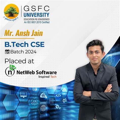 Gsfc University On Linkedin Placement Computerscienceengineering Campusjobs Gujarat