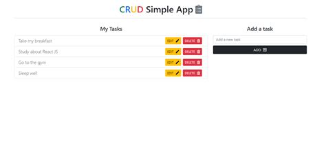 Github Cotebarrientoscrud Simple App V2 The Second Version Of This