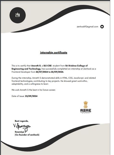 amreth s on linkedin frontenddevelopment reactjs internship webdevelopment zenhook…
