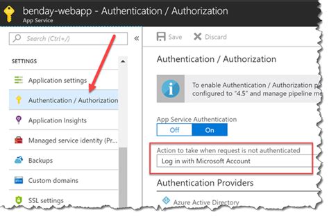 Walkthrough Part 4 Azure App Service Authentication With A Mix Of Public And Protected Aspnet