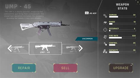 Crafting The Weapon Stat Ui For Project Black Inspired By Legends Built For Mobile By Chirag