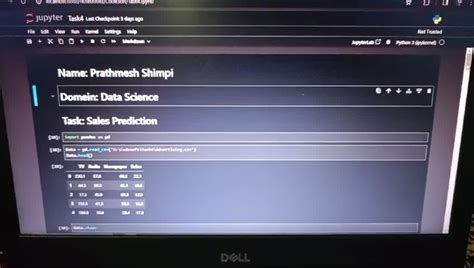 Video Prathamesh Shimpi On Linkedin Codesoft Datascience Internship
