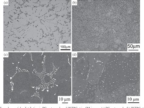 Figure 4 From Solidification Structure And Secondary Particles In