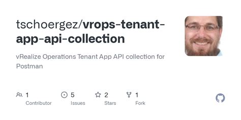 GitHub Tschoergez Vrops Tenant App Api Collection VRealize Operations Tenant App API