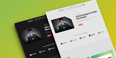 uxoria ux ui designer and web developer html portfolio template