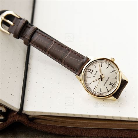 Đồng Hồ Casio Ltp V005gl 9budf Nhật Bản Chính Hãng