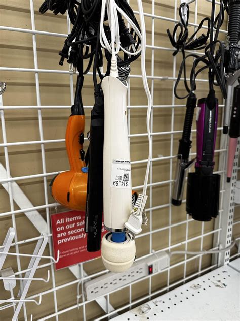 Left This Hitachi Personal Massager Hanging Hopefully It Come In Handy