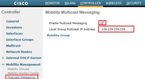 Configuring Mobility On Wlc Mrn Cciew
