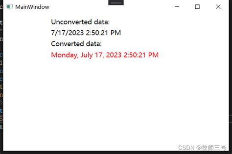 开源wpf Samples Netframework学习（1）data Binding——bindconversion Csdn博客