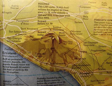 Top Tourist Attraction And Places Map Of Herculaneum Italy Tourist