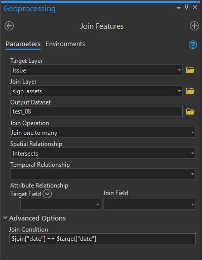Spatial Join With If Operator Esri Community