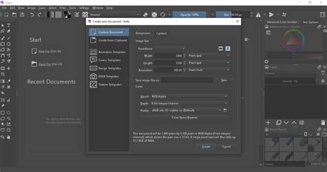 How To Curve Text In Krita Step By Step Graphic Pie