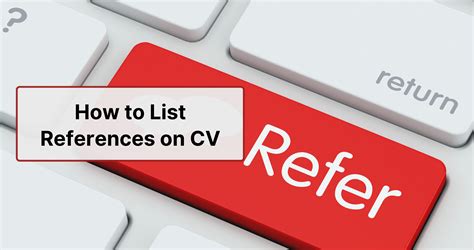 How To List References On A CV W Examples Tips CakeResume How To List References On A CV W Examples Tips CakeResume