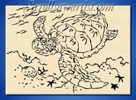 Sea Turtle Scroll Saw Artist