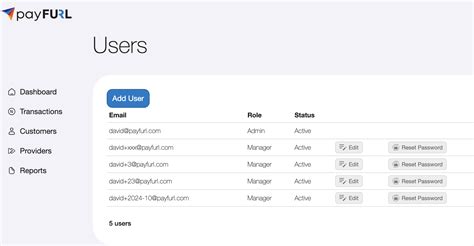 Users Payfurl Documentation Users Payfurl Documentation