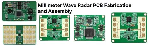 Millimeter Wave Radar Pcb Gyártás és összeszerelés