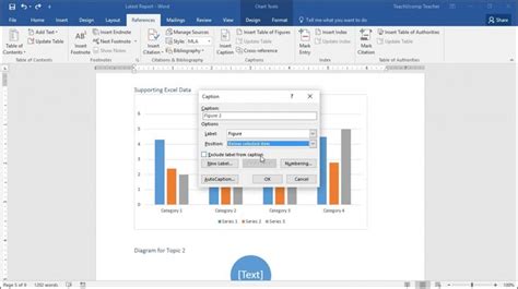 Add Captions In Word Instructions Teachucomp Inc Words