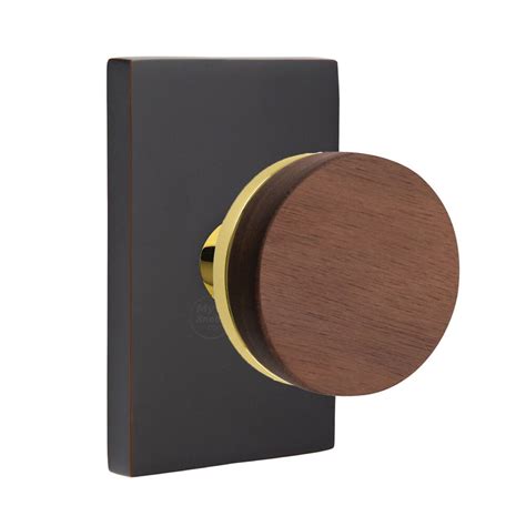 Select Knobs Collection Passage Modern Rectangular Rosette In Oil