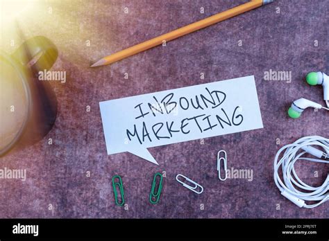 Inspiration Showing Sign Inbound Marketingprocess Of Attracting The