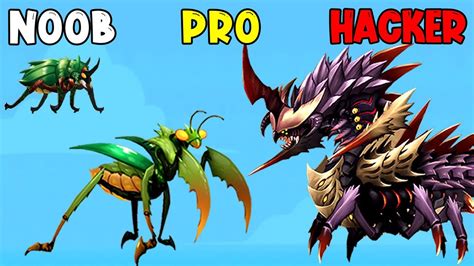 NOOB Vs PRO Vs HACKER Insect Evolution Full Gameplay Part YouTube