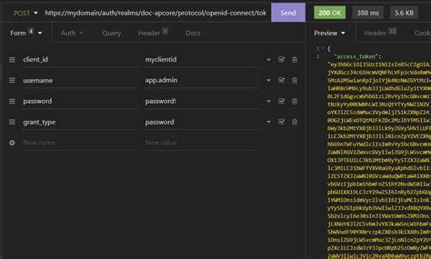 Insomnia Configure Oauth Grant Type Password Access Token For Other Api Calls Stack Overflow
