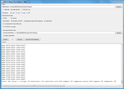Dos 2 Binary File Cheker Check Your Archive Of Binary Files Page 2