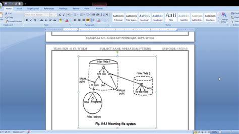 6th Module 4 Chapter 2 File System Mounting Youtube