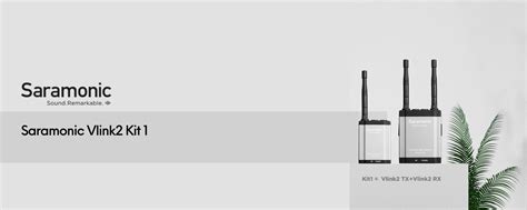 Saramonic Vlink2 Wireless Audio Transmission Kit1 Fdirect Eu B2b Only