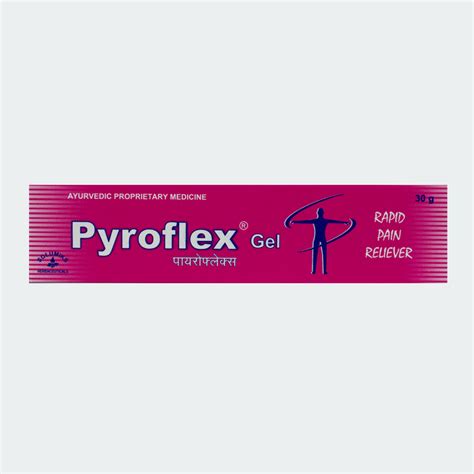 Pyroflex Gel 30gm Solumiks Vama Ayush