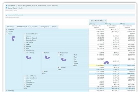 Drill Down Analysis Reports And Dashboards With Ease