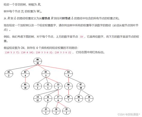 等重路径 Java代码 （求树中从根结点到叶子的权值，bfs，dfs）【pat甲级1053】java 树形 从叶子节点 权重计算 Csdn博客