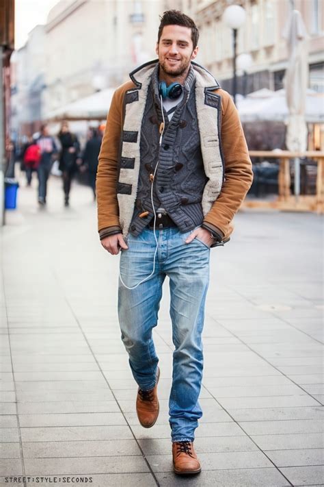 Hipster Fashion Men Winter