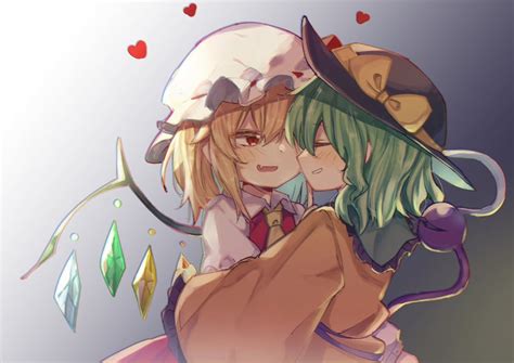 Flandre Scarlet And Komeiji Koishi Touhou Drawn By Kutabiretainu Danbooru