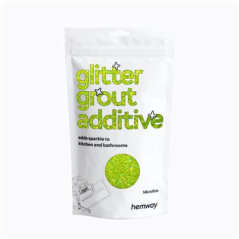 Glitter For Tile Grout Lime Green Holographic Waterproof Fade