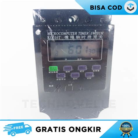 Jual TIMER LISTRIK OTOMATIS SWITCH RELAY PROGRAMMABLE TIME LCD DISPLAY 220V Shopee Indonesia